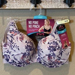 Maidenform | Intimates & Sleepwear | Nwt Tshirt No Poke No Punch Floral ...